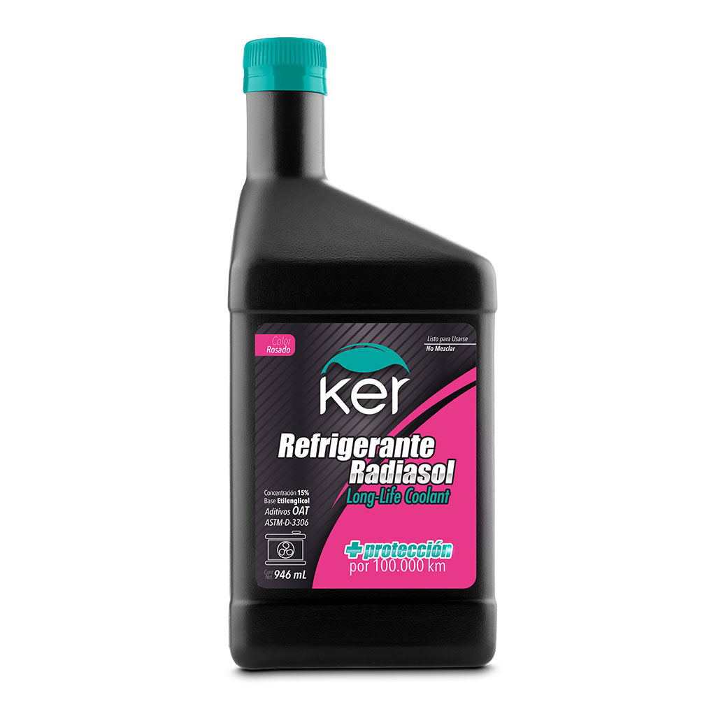 Refrigerante para Carro | Radiasol Long Life Coolant | Color Rosado 94 ...